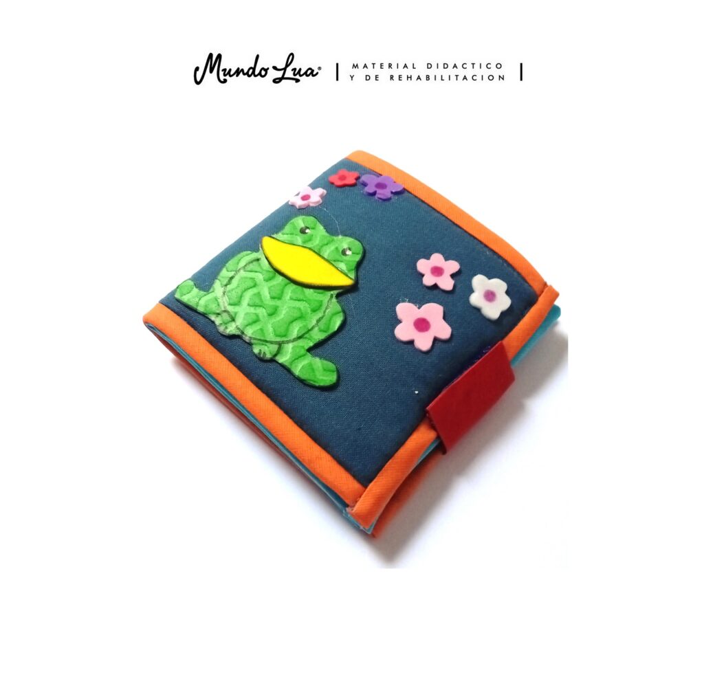 Libro Sensorial Texturas Mundo Lua